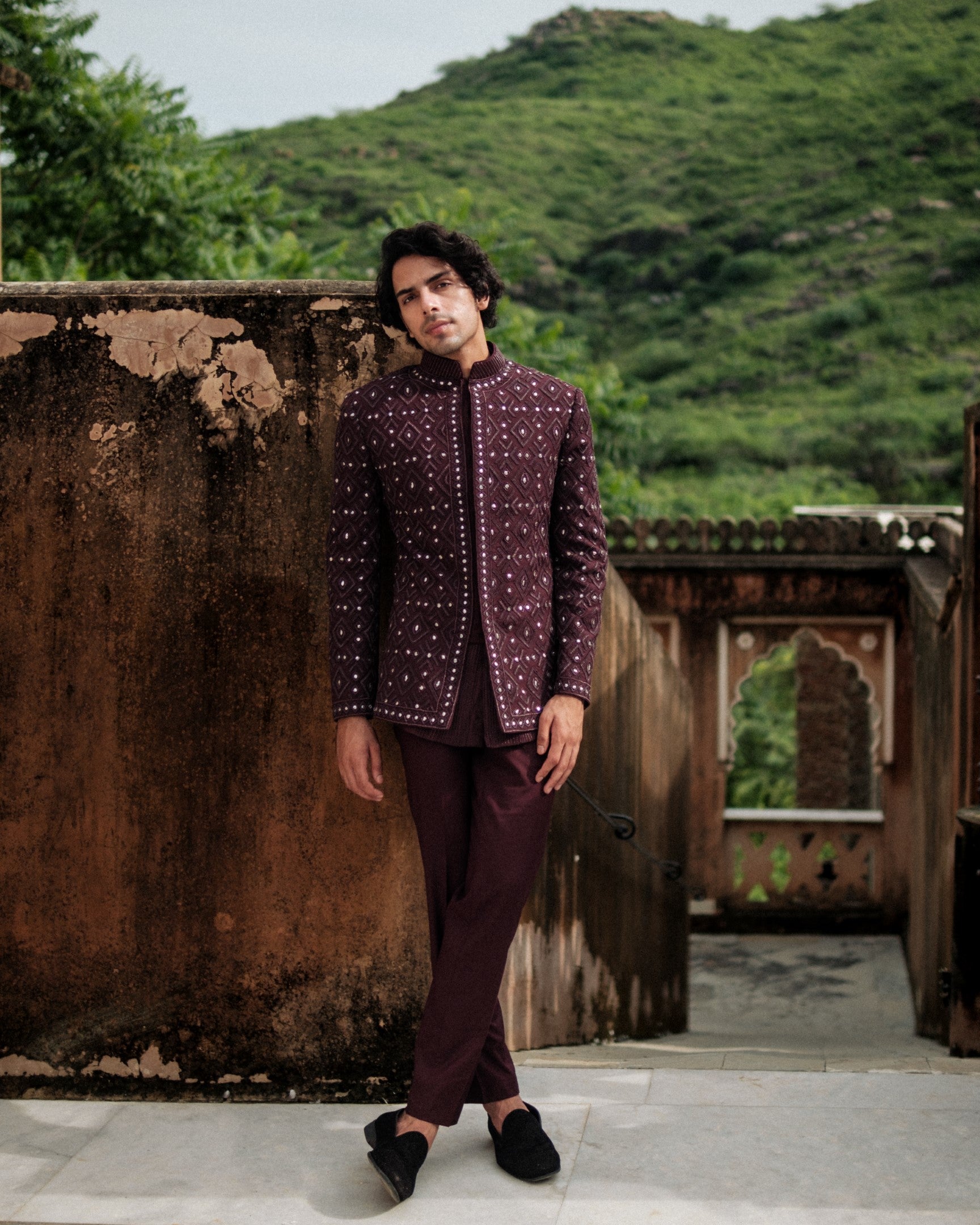 Maroc Henna Bandhgala Set