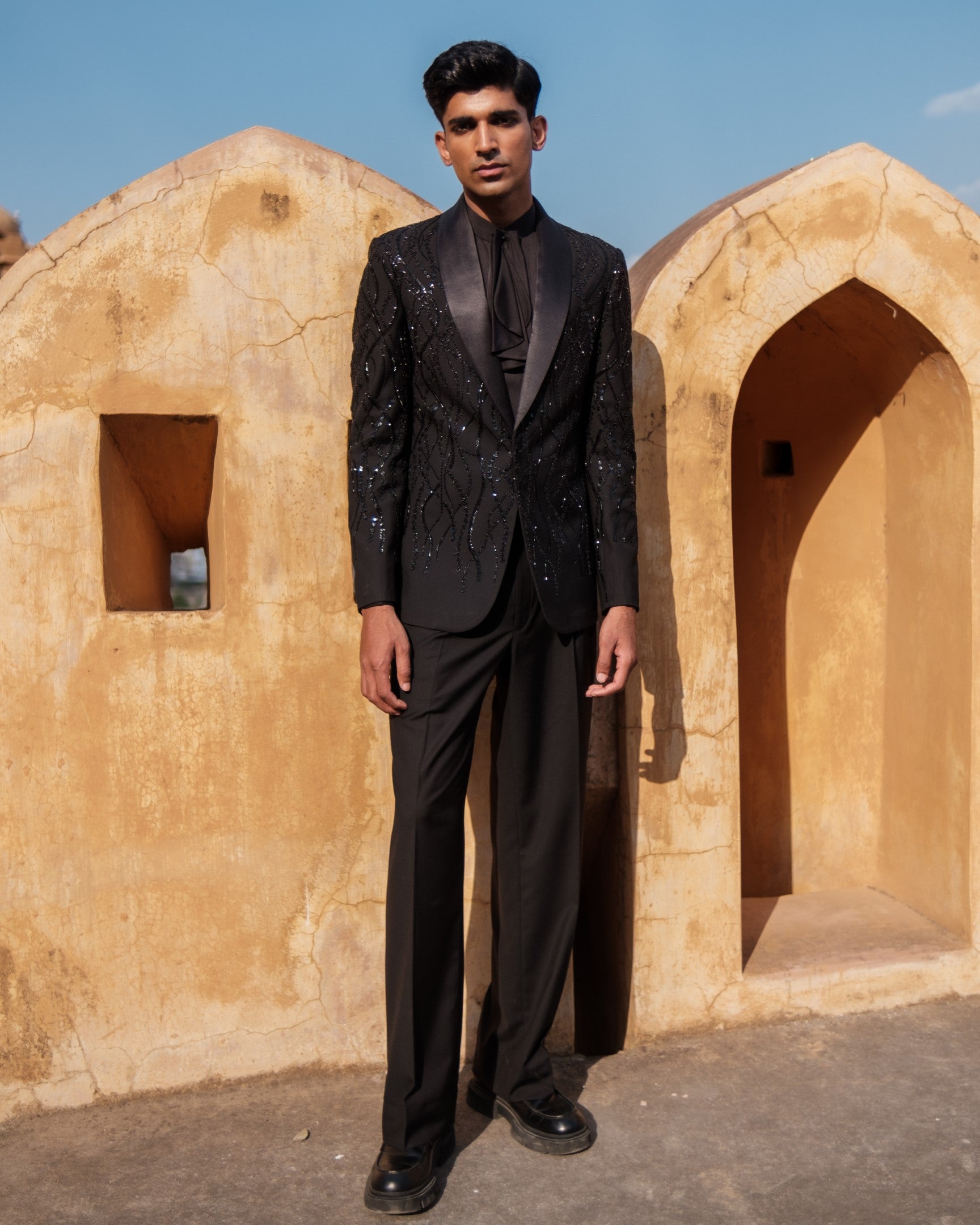 Ball Chain Tuxedo Set